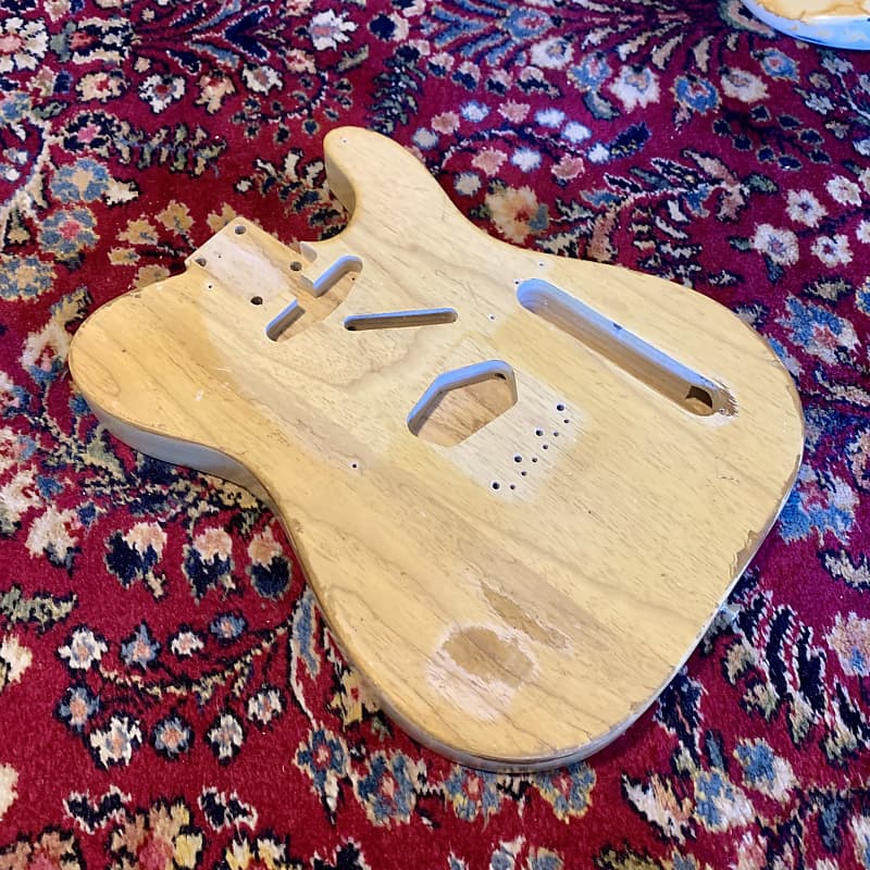 Dutch Relics Telecaster guitar body Natural relic vintage | Reverb