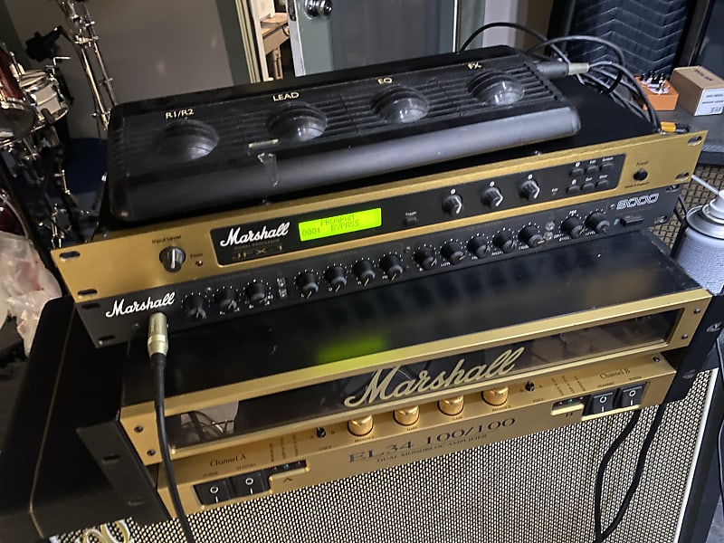 Marshall 9000 Series Preamp & JFX-1 Effect Processor | Reverb