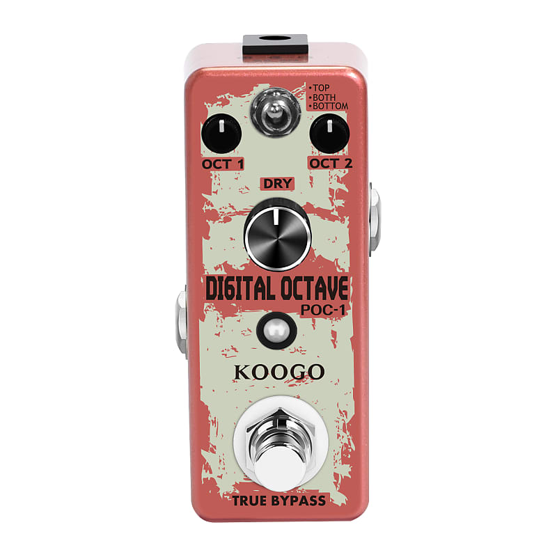KOOGO LEF-3806 Guitar Octave Digital Pedal Octpus Pedals for | Reverb