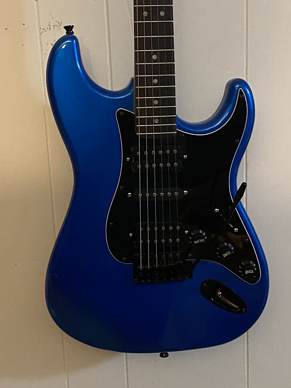Hand Made Strat style 2023 - Metal Blue Gloss | Reverb