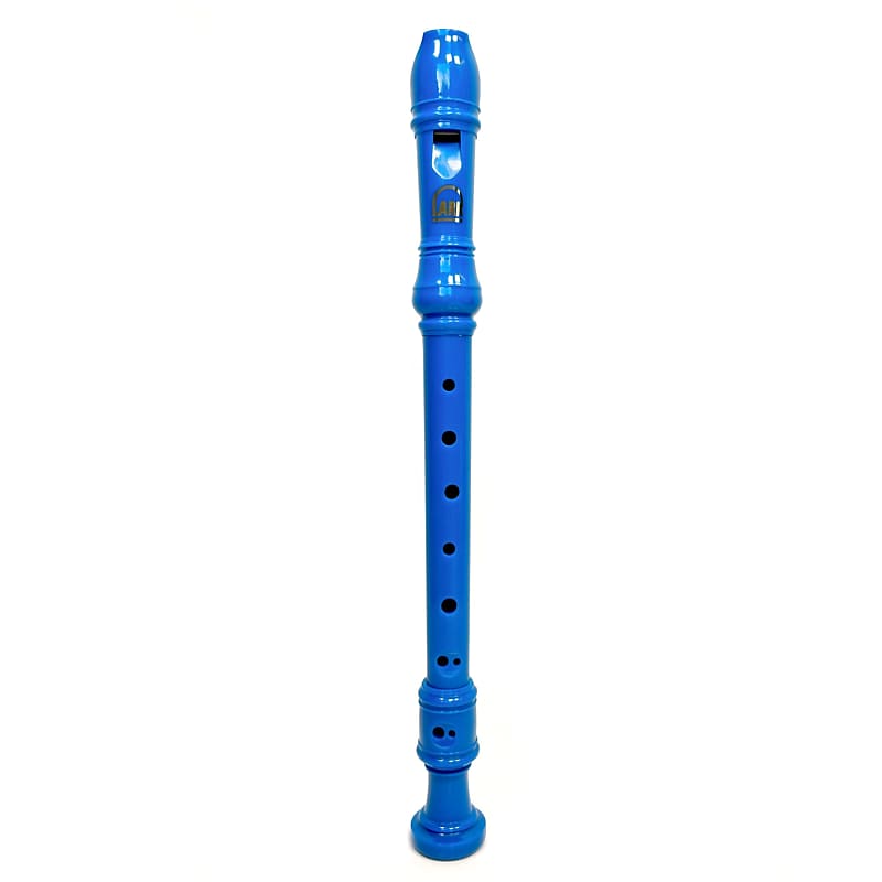 Lark Soprano School Recorder with Case - Blue Gloss with Blue | Reverb