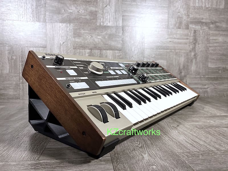 30º Angle Stand for KORG microKORG Synthesizer - Color BLACK | Reverb