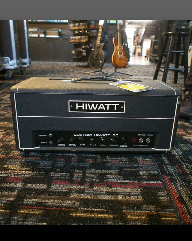Vintage 1980 HiWatt Custom 50 head | Reverb