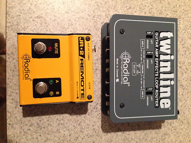 Radial Twinline And JR-2 Effects Loop Interface | Reverb