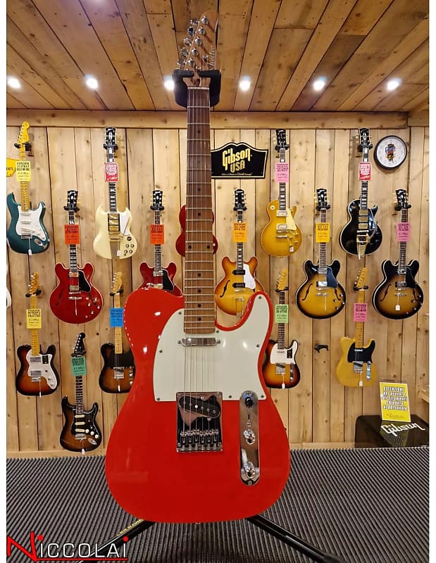 Schecter PT R66 Santa Fe S/S- Sunset Red | Reverb