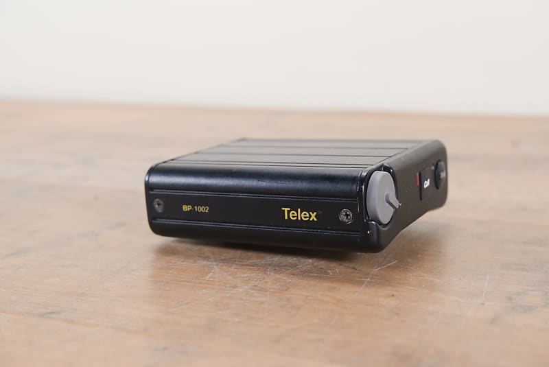 Telex BP-1002 Wired Single-Channel Intercom Beltpack (church | Reverb