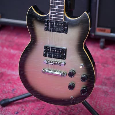 Yamaha SG510 1980's Custom Relic Silver Burst SG Nitro | Reverb
