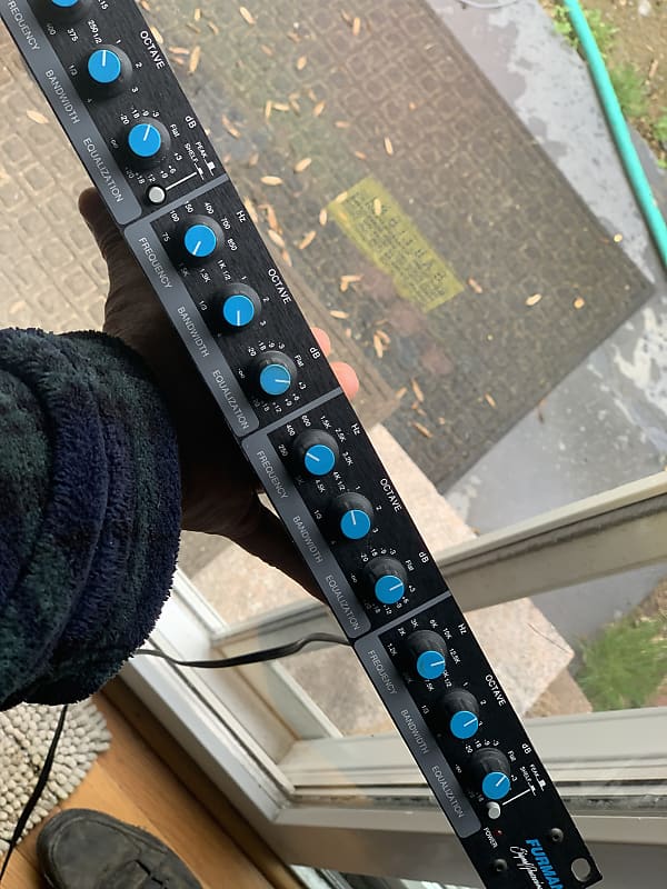 Furman PQ4 1990 - Grey / blue | Reverb