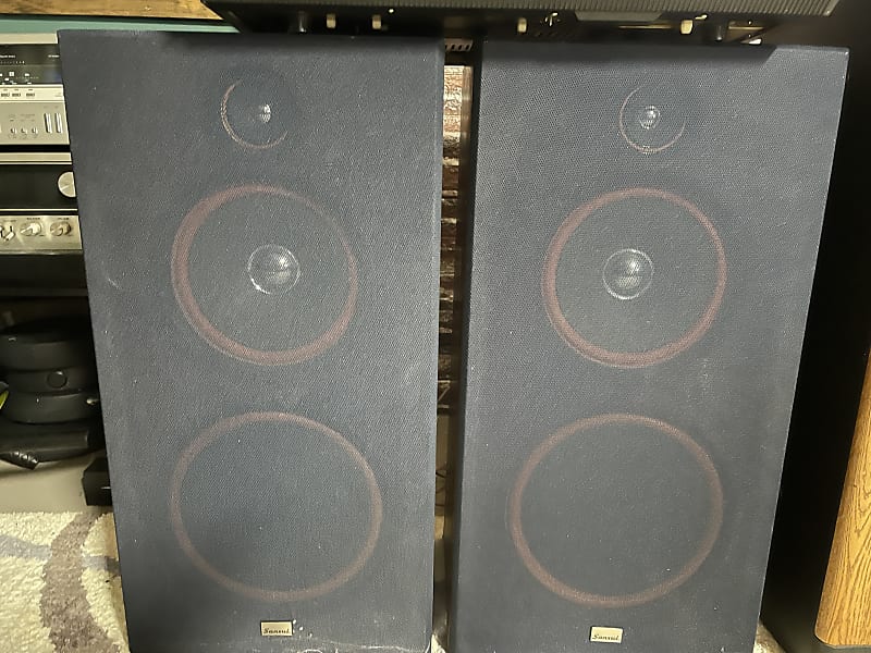 Sansui Speakers (Pair) | Reverb