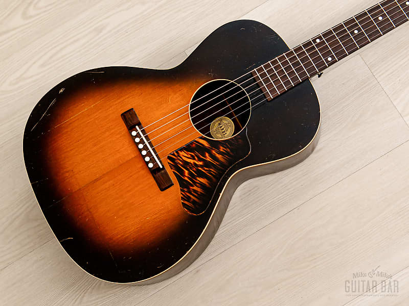 1936 Carson J Robison Vintage Acoustic Guitar, Kalamazoo | Reverb