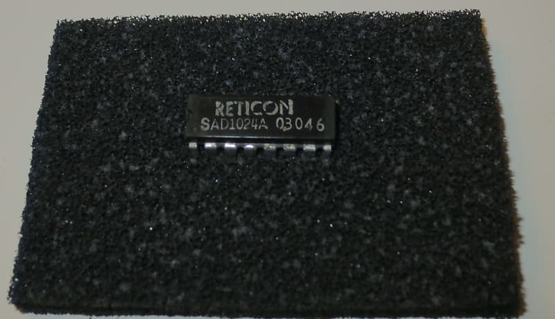 Reticon SAD1024A BBD analog delay chip | Reverb