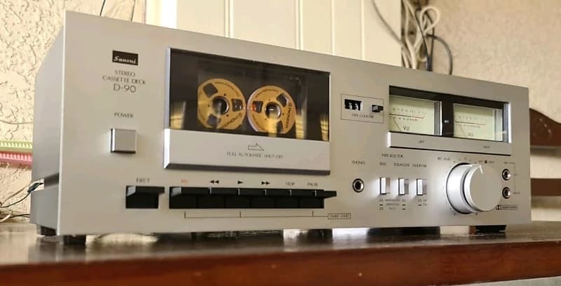 VINTAGE SANSUI CASSETTE TAPE DECK/RECORDER/MADE IN JAPAN | Reverb