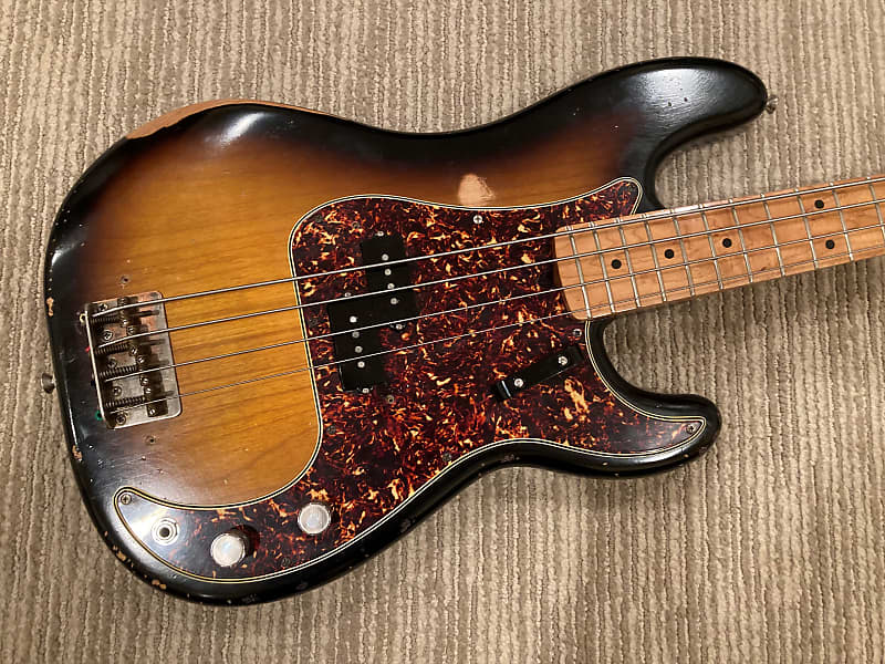 Fender Roadworn Precision Bass w/ Roasted Maple Neck | Reverb