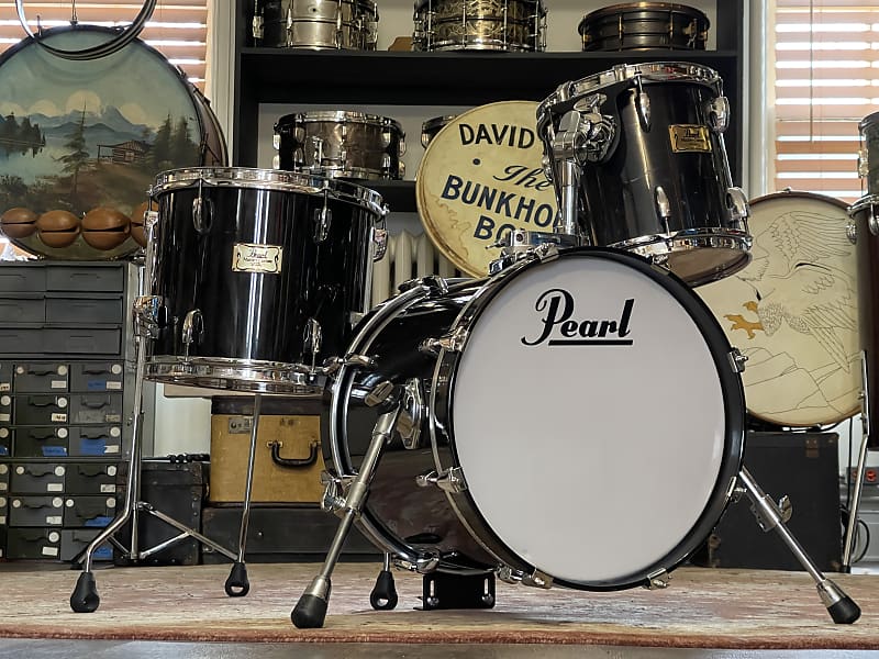 90's Pearl Masters Custom Micro Bop 10/13/16 Maple Jazz Drum | Reverb