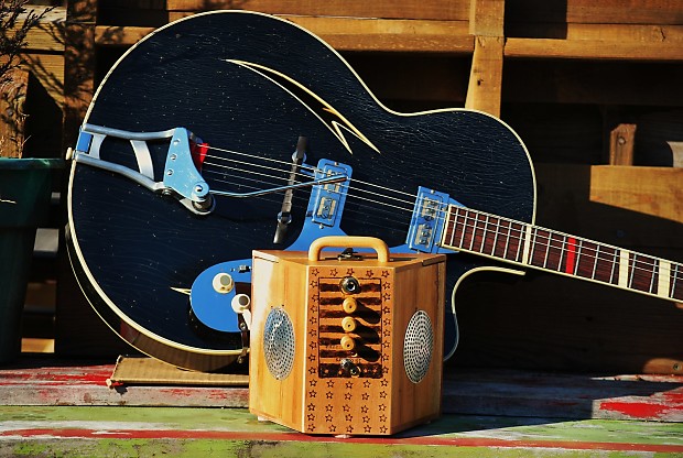 Bluzman Pyramid II Amp / ARTIST SERIES 2015 Natural / Blonde/ | Reverb