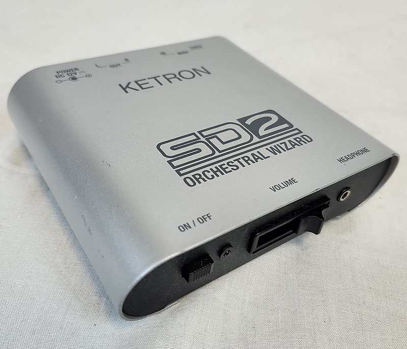 Ketron SD2 Orchestral Wizard Sound Module, MIDI In/Out, | Reverb