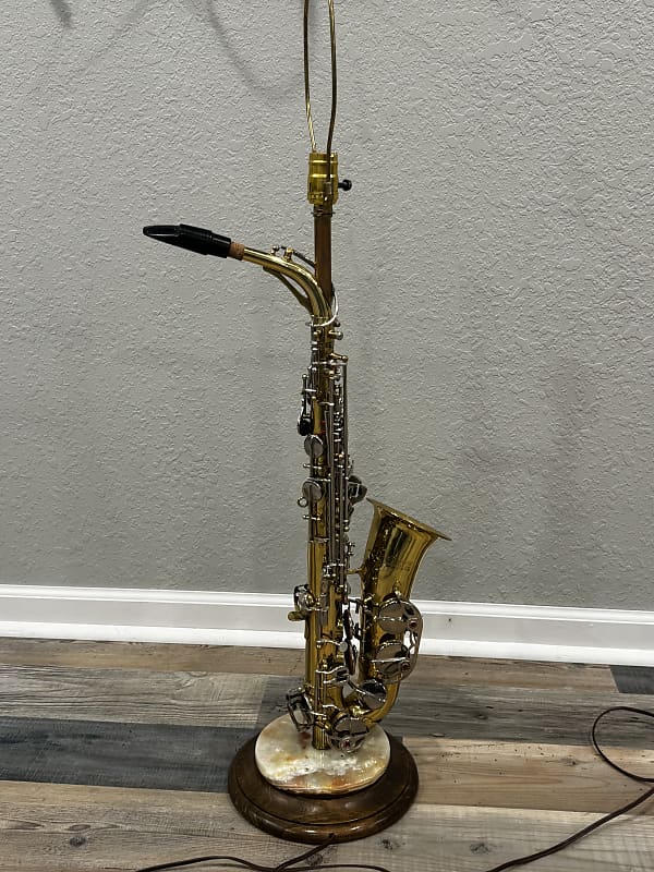 Sax saxophone lamp - Heimer Alto 90’s - Laquer | Reverb