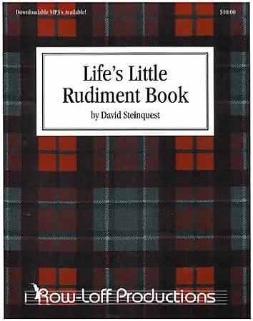 LIFE’S LITTLE RUDIMENT BOOK by DAVID STEINQUEST | Reverb