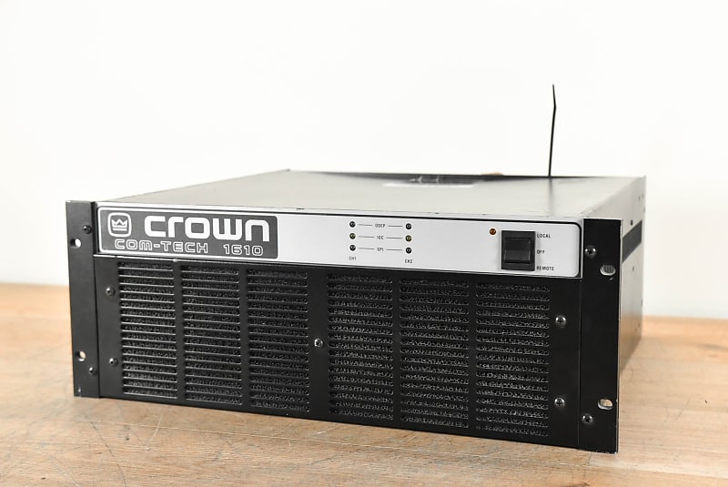 Crown Com-Tech 1610 2-Channel Power Amplifier CG00549 | Reverb