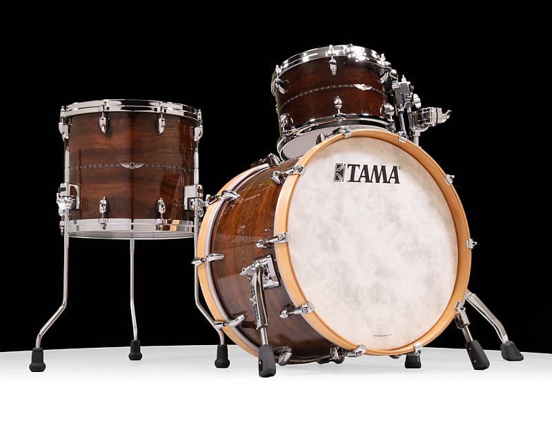 Tama Star Bubinga 3pc kit (12/14/20) in Natural Indian Laurel | Reverb