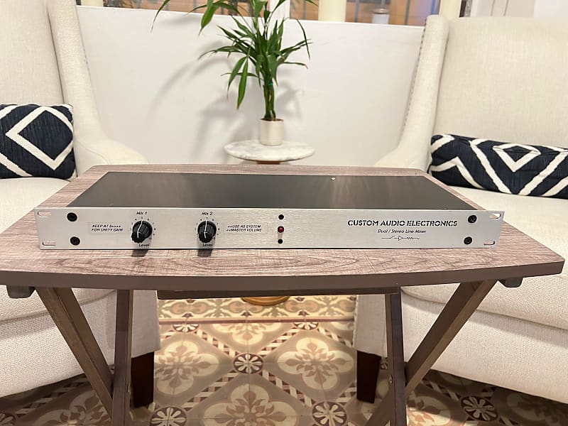 Custom Audio Electronics Stereo/Line Mixer | Reverb