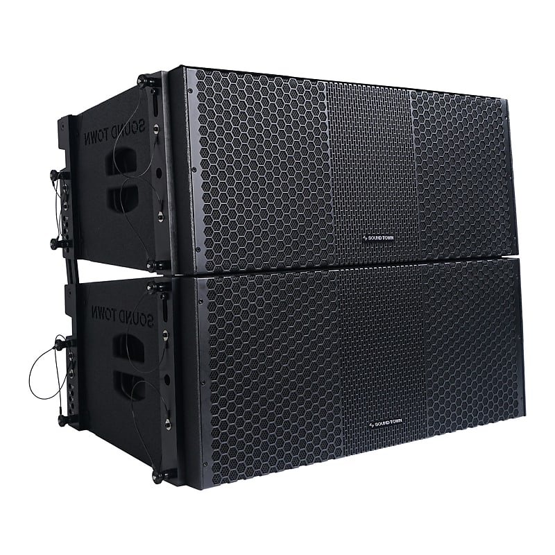ZETHUS-210B-PAIR | ZETHUS Pair of Dual 10" Line Array Speaker | Reverb
