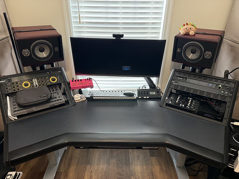 Argosy Halo Plus Workstation Studio Desk 2018 - Black | Reverb