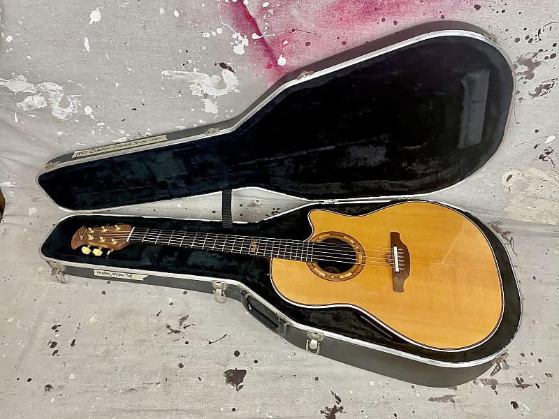 Vintage Ovation Collector Series 1995 Round Back Acoustic | Reverb