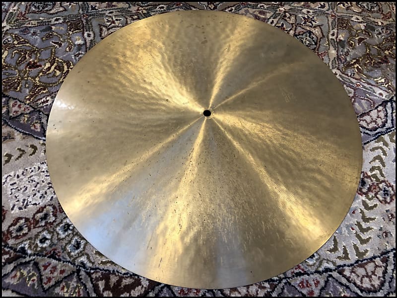 Paiste Formula 602 Pre-Serial 20" Flat Ride Cymbal 2368g | Reverb