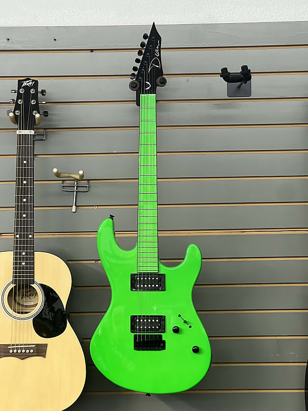 Dean Zone 2 HB Nuclear Green Electric Guitar | Reverb