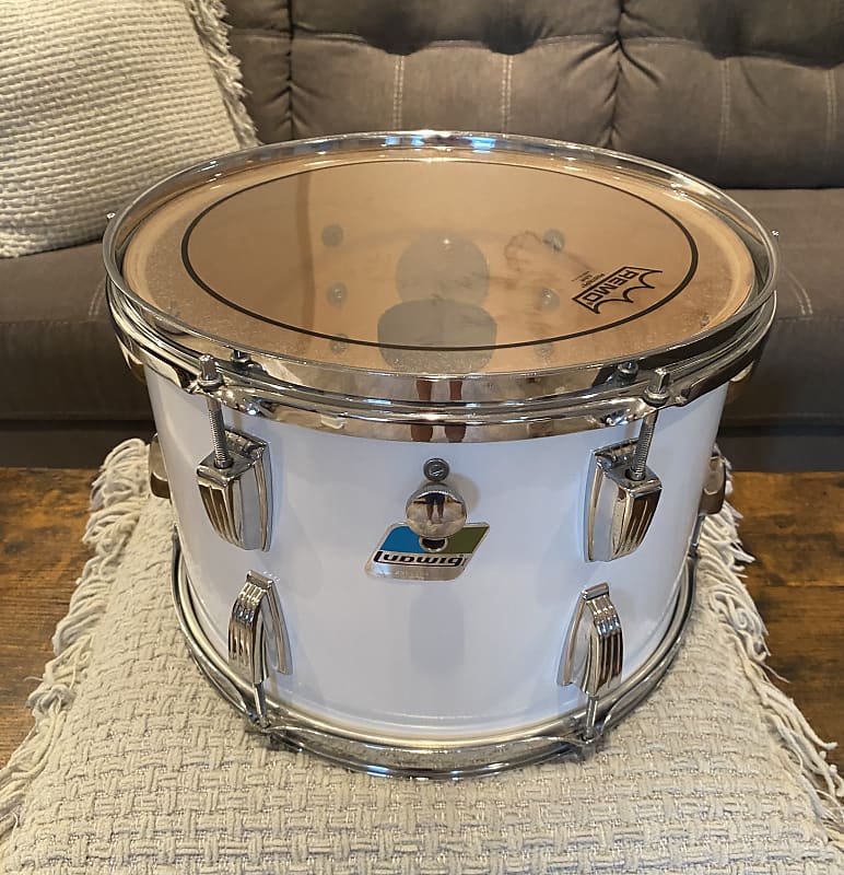 Ludwig 13x9 Classic Maple 70’s/80’s - Cortex white | Reverb
