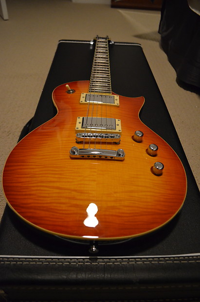 ESP LTD Eclipse EC-401VF Faded Cherry Sunburst LP Style | Reverb