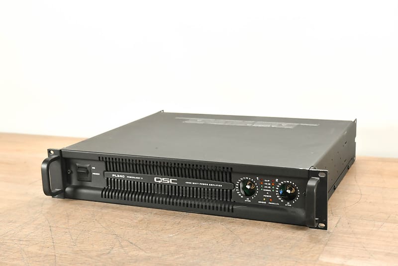 QSC PL340 Powerlight 3 Series 2-Channel Power Amplifier | Reverb UK