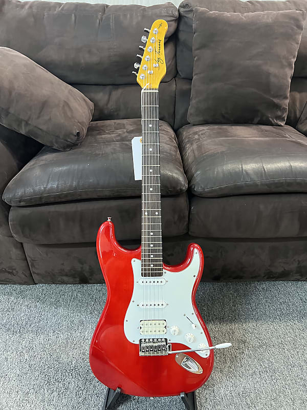 JAY TURSER RED STRAT SSH | Reverb