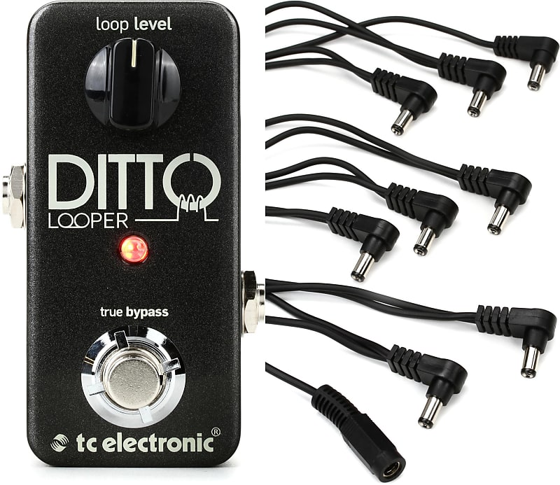 TC Electronic Ditto Looper Pedal Bundle with Truetone MC8 1 | Reverb