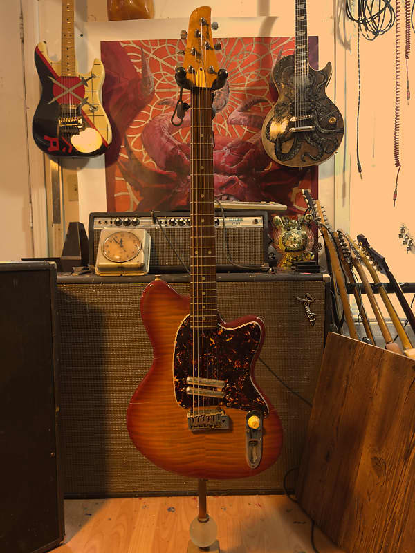 Ibanez Talman TC530 1994 - Photo flame burst | Reverb