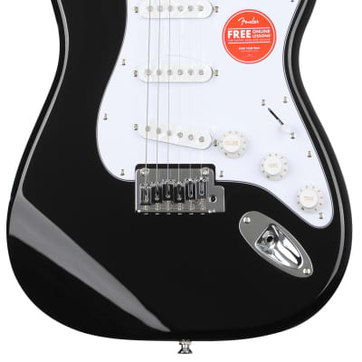 Squier Affinity Series Stratocaster Electric Guitar - Olympic | Reverb