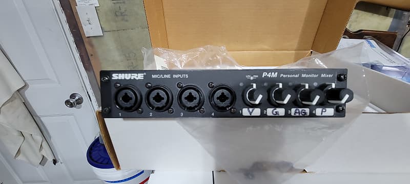 Shure P4M Personal Rackmount Mixer | Reverb