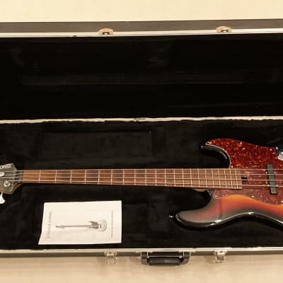 Modulus Genesis VJ4 Bass Guitar 2008 - Sunburst | Reverb