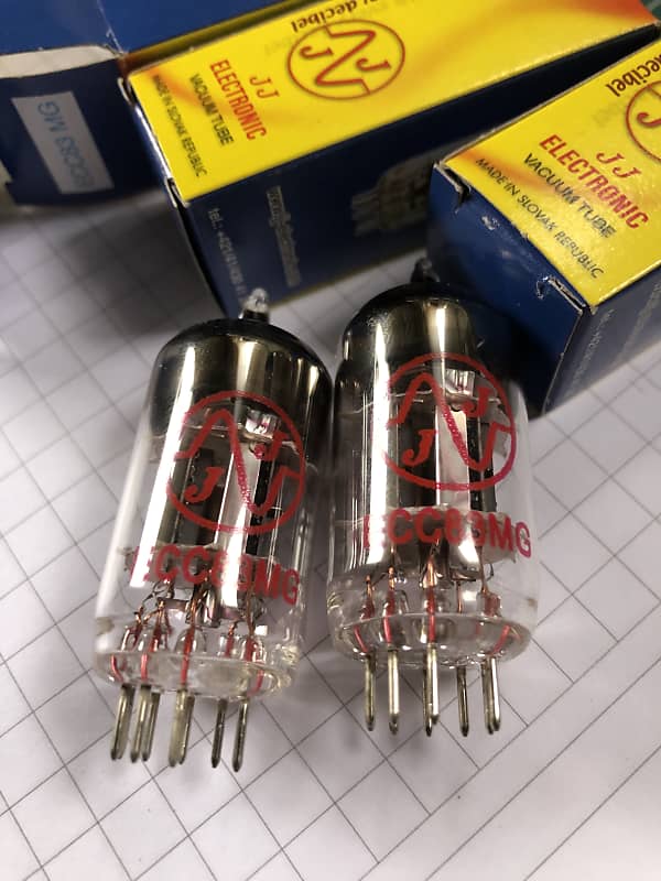 JJ Electronics ECC83MG / 12AX7MG Double Triode Mid-Gain | Reverb