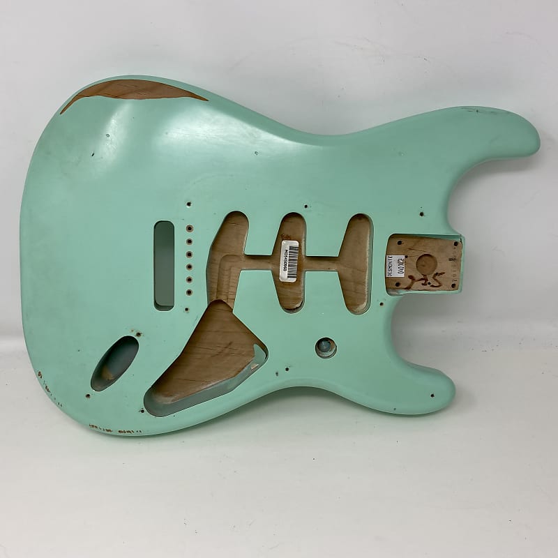 Fender Road Worn 50s Stratocaster Factory Relic Guitar Body | Reverb