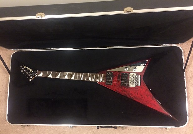 Jackson Randy Rhoads RR3 2004 Crimson Swirl | Reverb