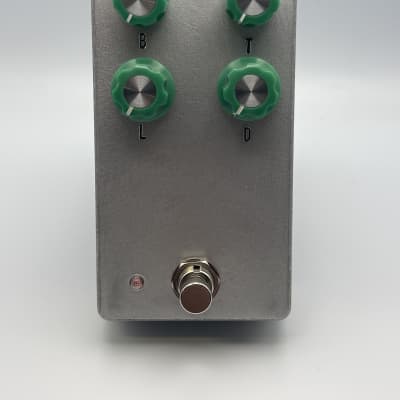 RCO Pedals Adjunct Overdrive 2024 - Raw aluminum with green | Reverb