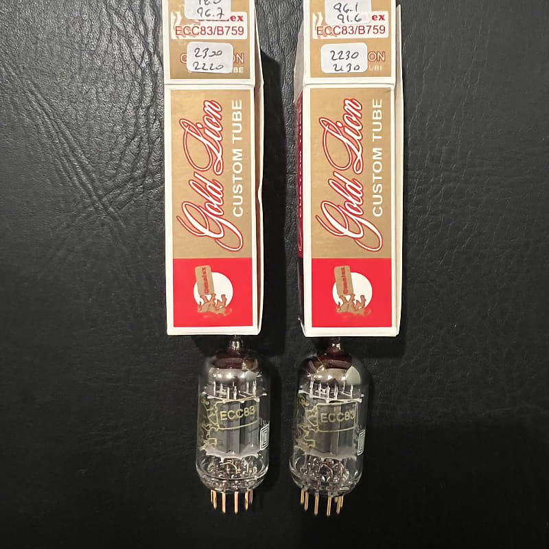 Genalex Gold Lion ECC83 / 12AX7 - pair | Reverb