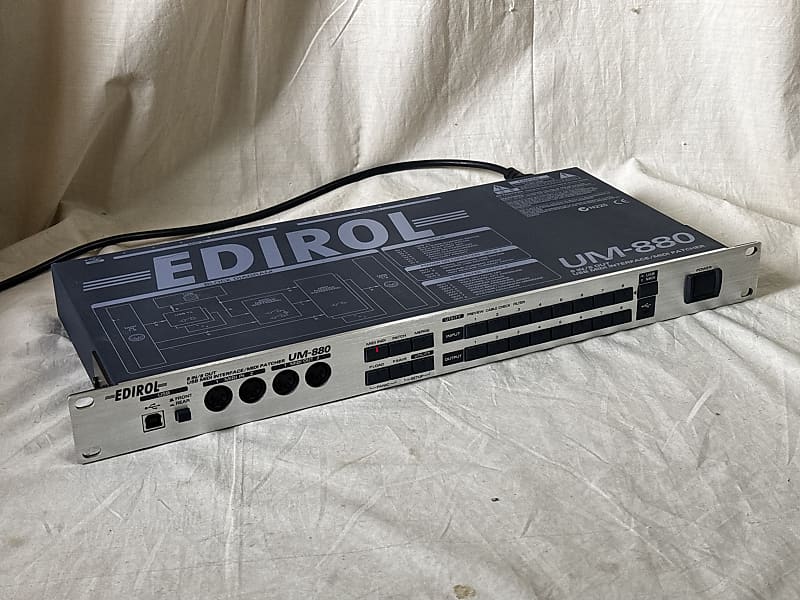 EDIROL UM-880 roland 8 IN/8 OUT USB MIDI Interface/MIDI | Reverb UK