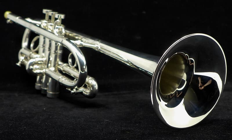 Pre-Owned Edwards Modular C Trumpet in Silver Plate | Reverb