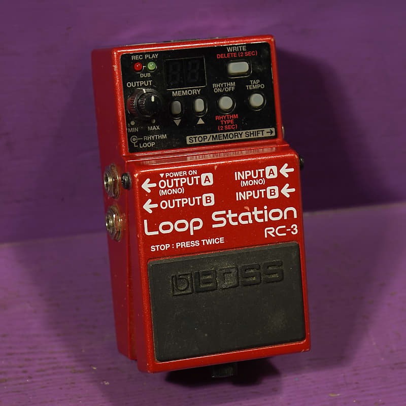 2010s Boss Loop Station RC-3 Looper Pedal | Reverb
