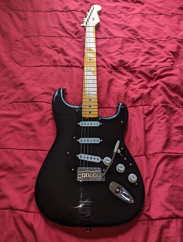 (Video) Custom Fender Stratocaster Gilmour Inspired "Black | Reverb