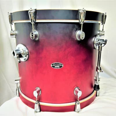 PDP FS Series 100% Birch Cherry 18 x 22" Bass Drum | Reverb