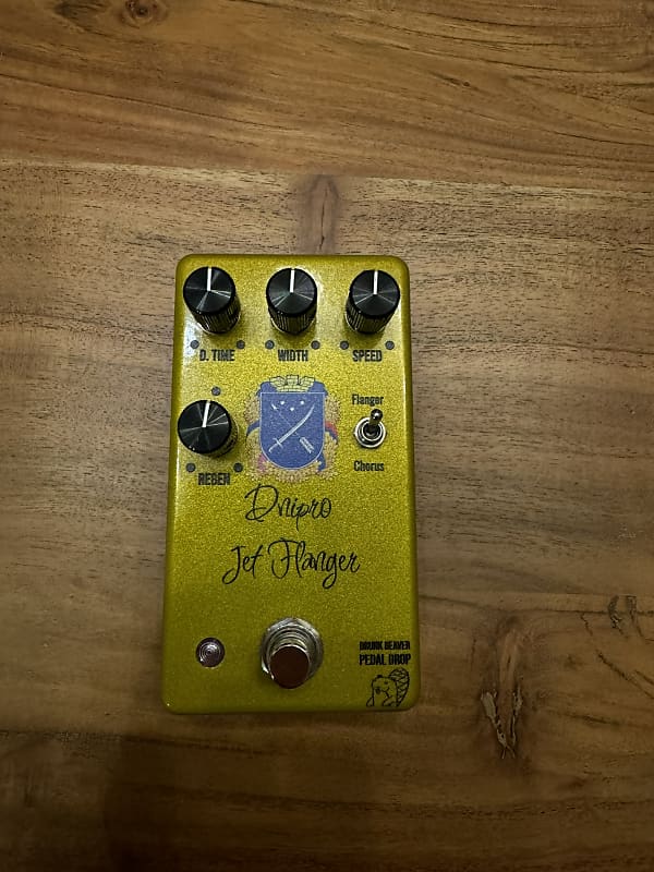 Drunk Beaver Dnipro Jet Flanger / Pedal Drop Series 2022 | Reverb UK